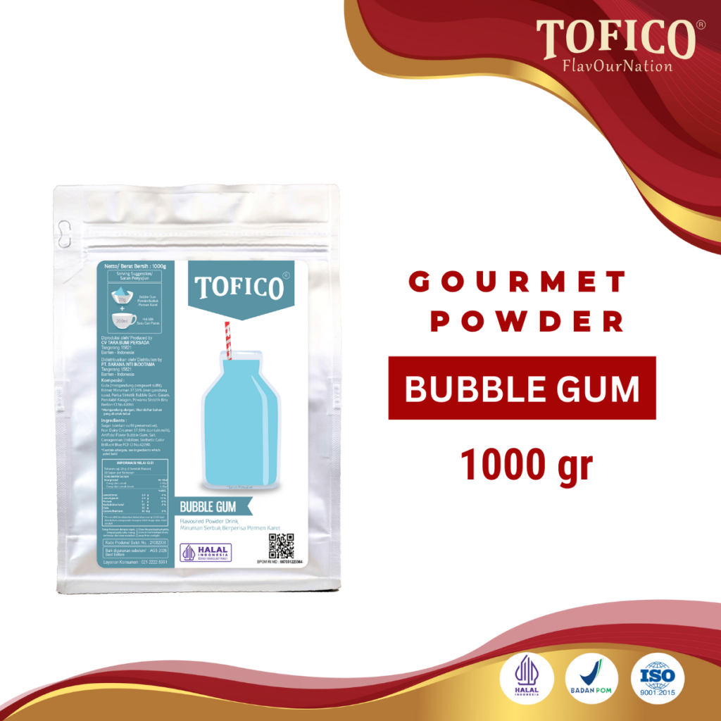 Tofico Bubble Gum Powder – Tofico