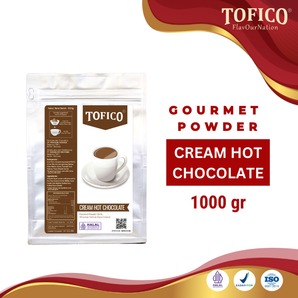 Tofico Cream Hot Chocolate Powder – Tofico