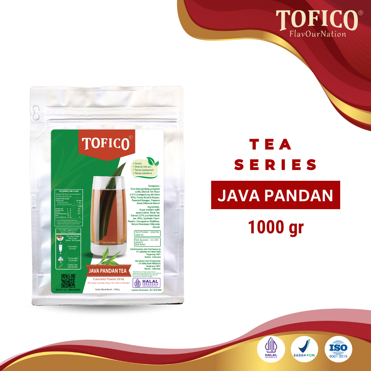 Tofico Java Pandan Tea – Tofico