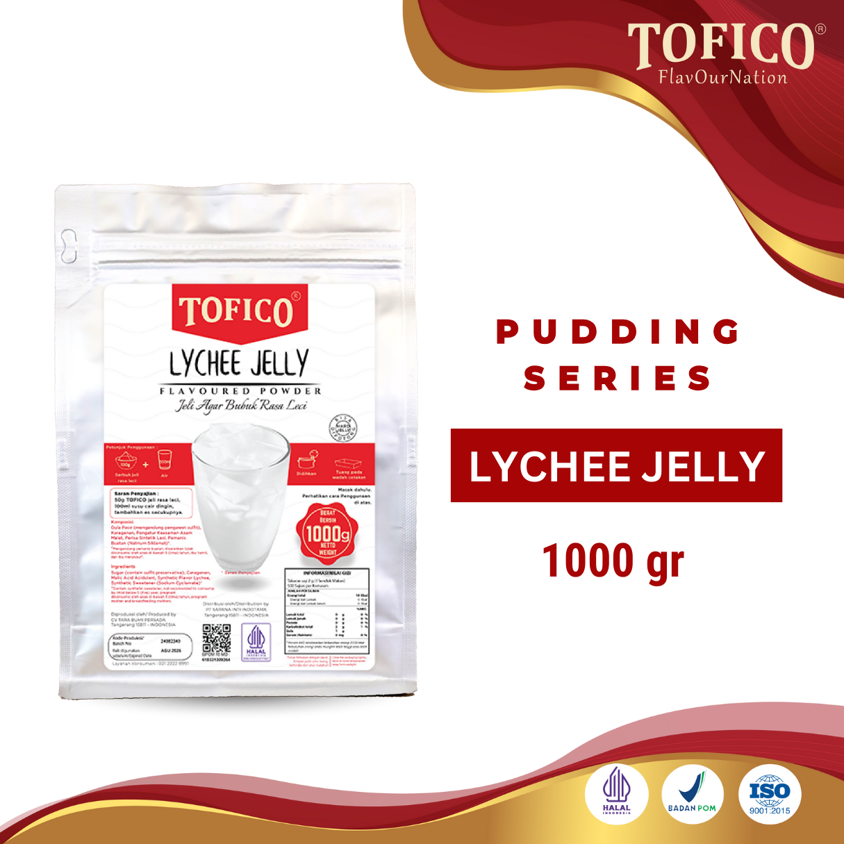 Tofico Lychee Jelly Powder – Tofico