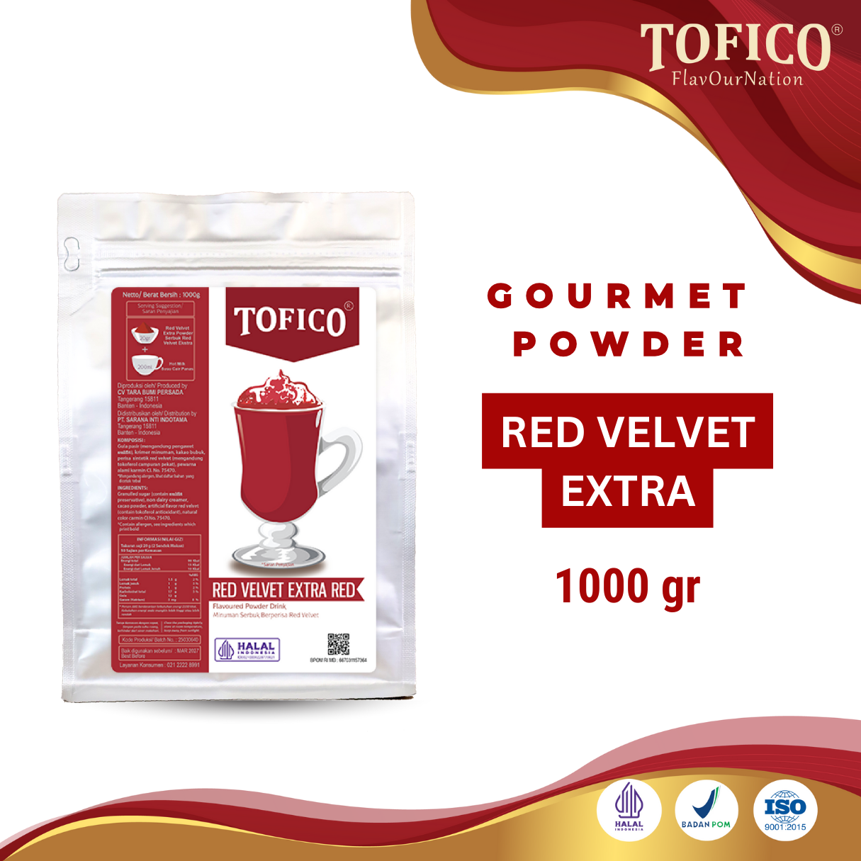 Tofico Red Velvet Extra Powder – Tofico